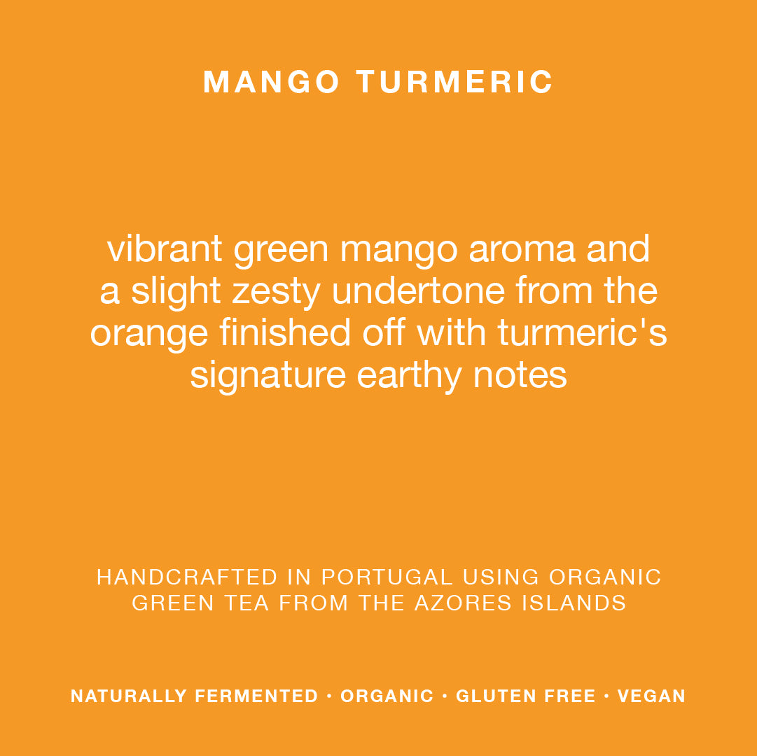 MANGO TURMERIC • 6 x 330ML • 6% ALC – ummi kombucha
